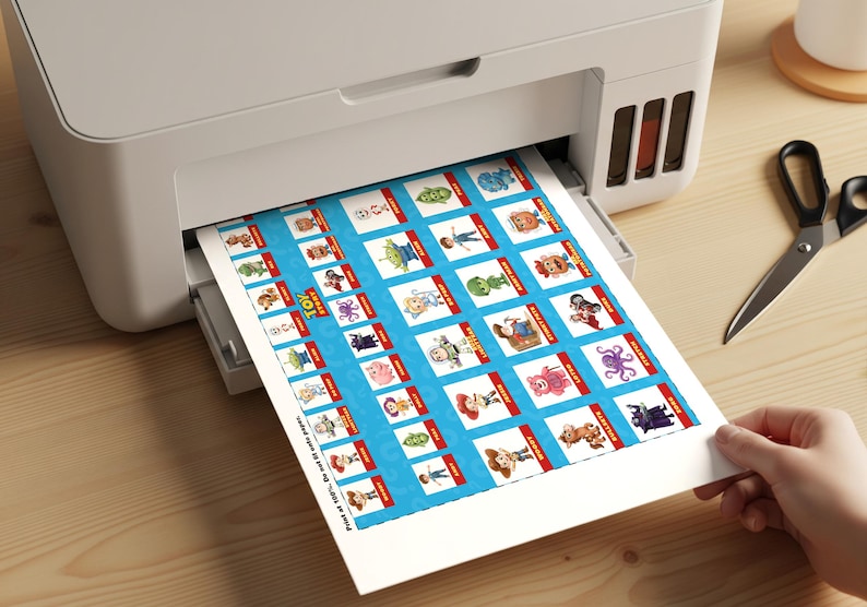 Guess Who Extra Card Template Toy Story PDF Birthday Party DIY Download ...