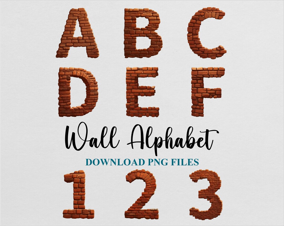 Watercolor Alphabet Clipart Bundle: PNG Font, Sublimation & DTF Design ...