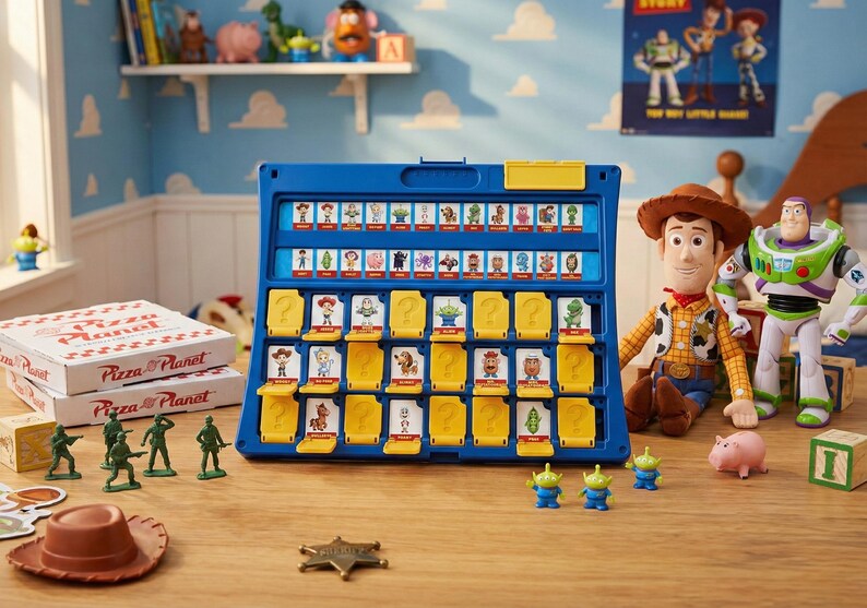 Guess Who Extra Card Template Toy Story PDF Birthday Party DIY Download ...