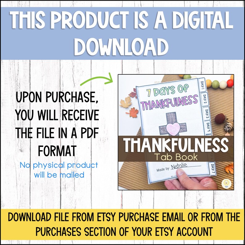 Thanksgiving Bible Printable for Kids - Christian Gratitude Lesson ...