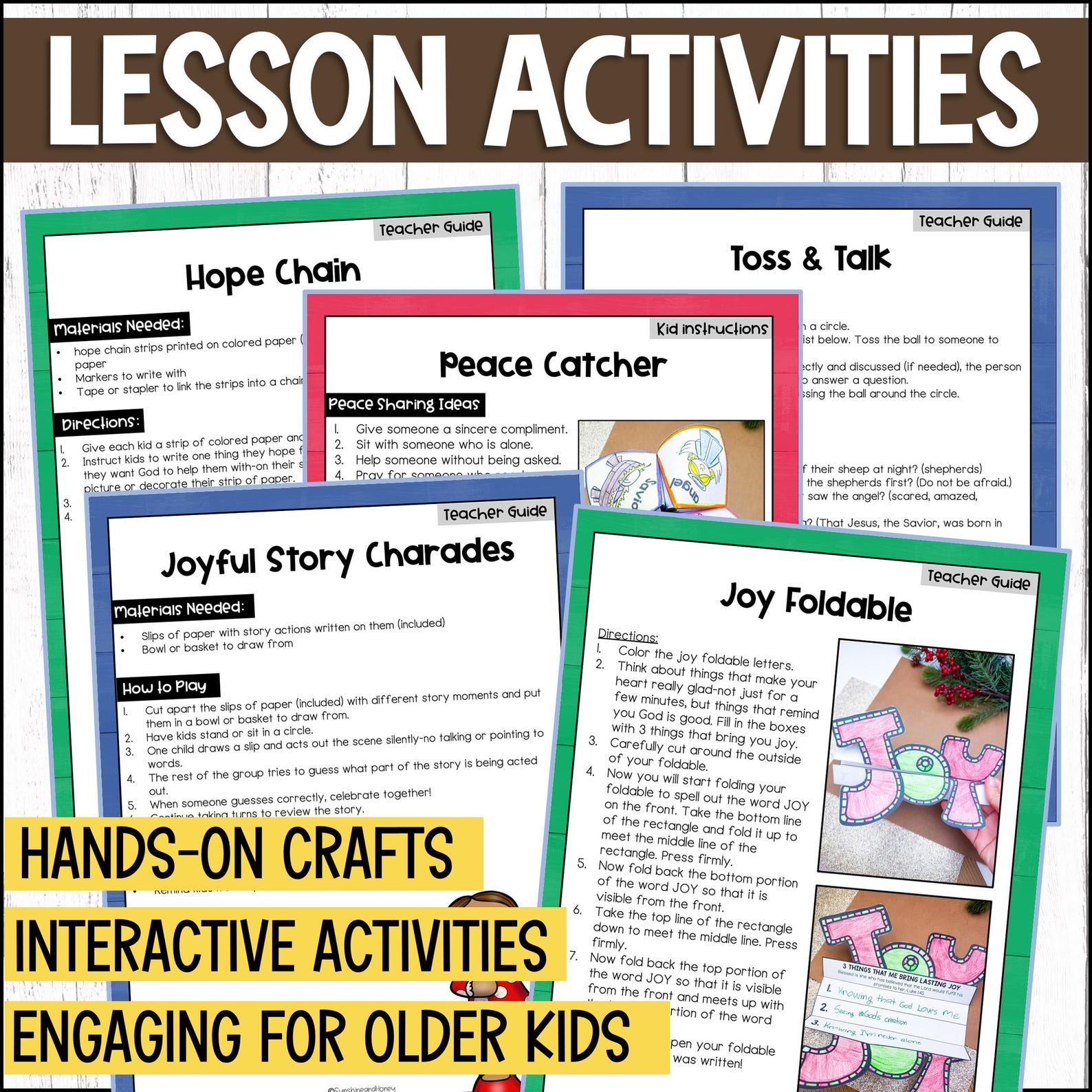 Advent Sunday School Lessons | Christmas Bible Lesson Bundle | 4-week ...