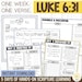 Luke 6:31 the Golden Rule Kids Scripture Bible Activity Pack - Children ...