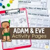 Adam and Eve Bible Craft for Kids, Spiral Serpent, the Fall, Sunday ...