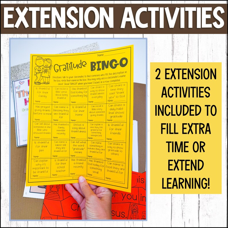 Thanksgiving Bible Lesson for Kids | Gratitude Journal | Jesus Heals ...