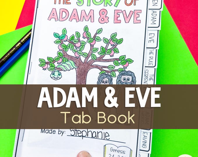 Adam and Eve Preschool Bible Craft and Lesson, Garden of Eden ...