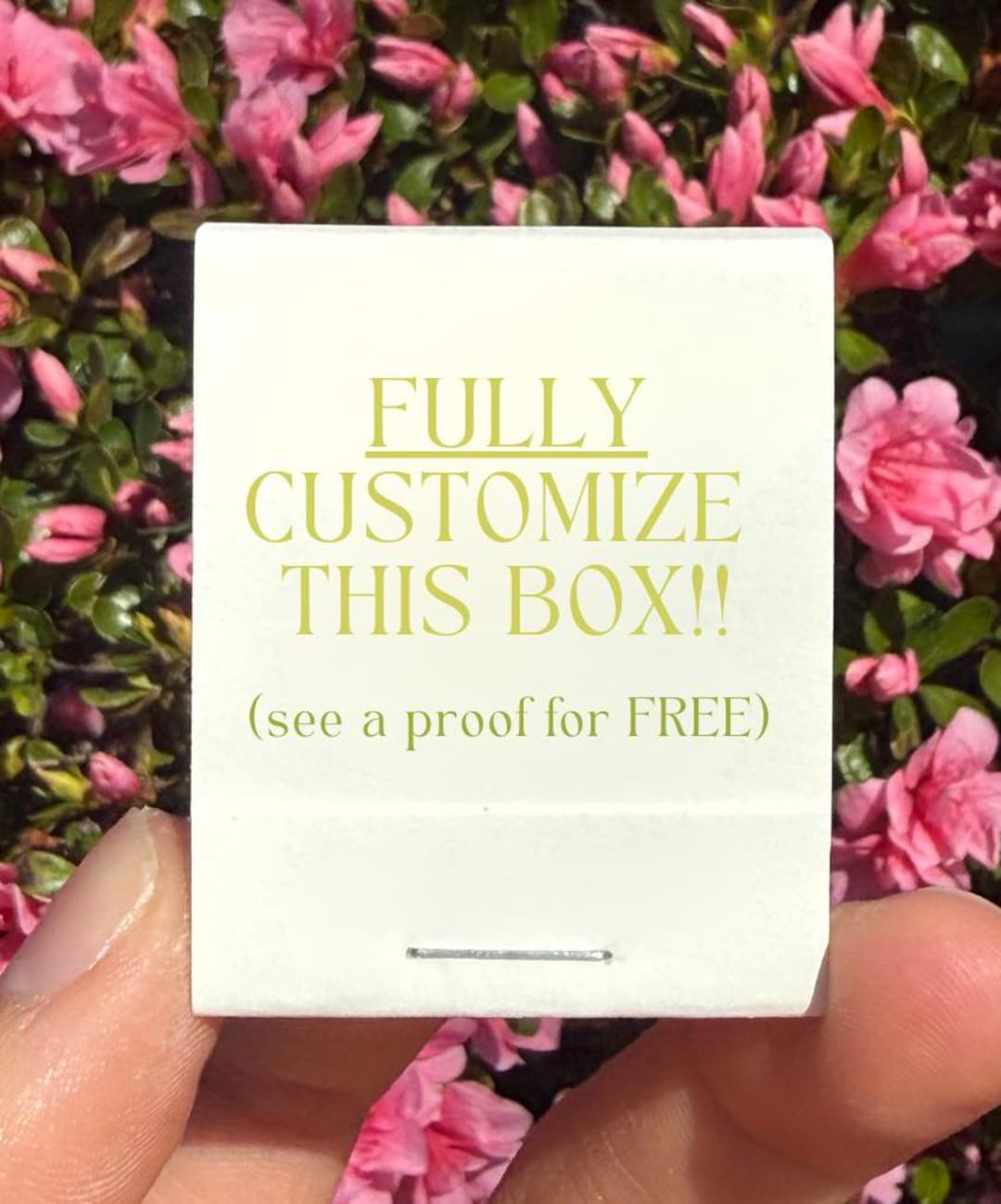 Fully Custom Matchbooks, Completely Custom Matches, Custom Matches - Etsy