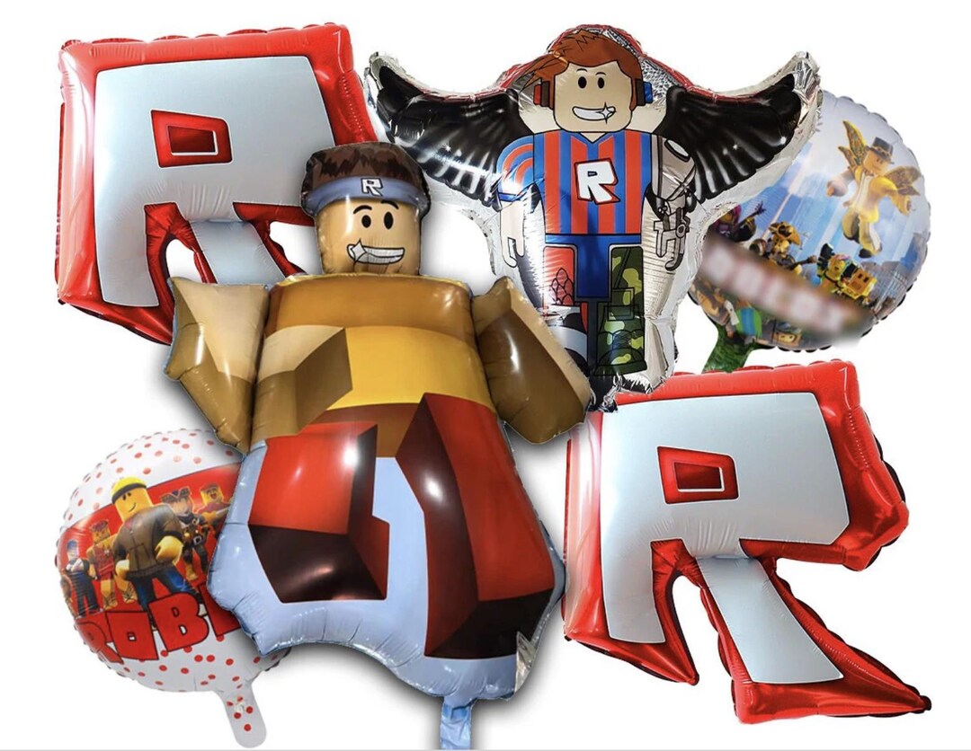 6pc Bouquet Balloon With Characters, Avatar, Video Game Party ...