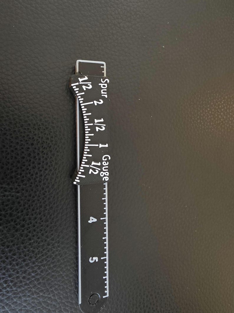 Turkey Spur and Beard Measuring Tool: 3D Printed Hunting Gauge - Etsy