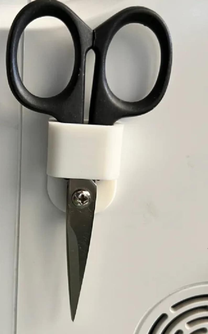 3D Printed Scissor Holder for Sewing Machine: Midwest Corn Plastic, 4 ...