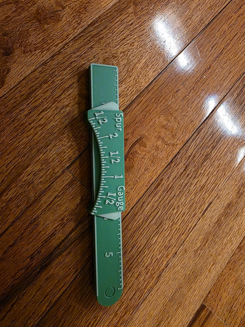 Turkey Spur and Beard Measuring Tool: 3D Printed Hunting Gauge - Etsy