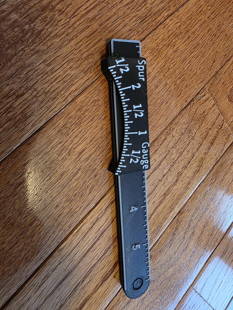 Turkey Spur and Beard Measuring Tool: 3D Printed Hunting Gauge - Etsy