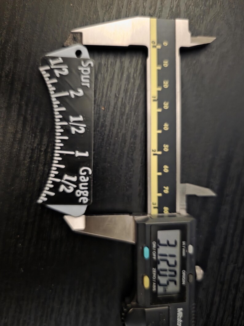 Wild Turkey Spur Gauge: 3D Printed Measuring Tool - Etsy