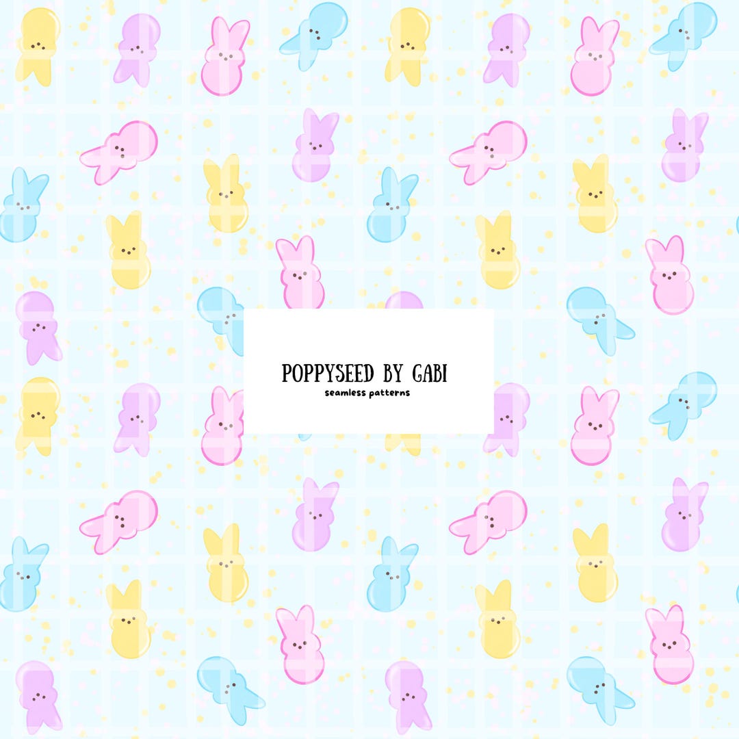 Peeps Easter Pattern - Etsy