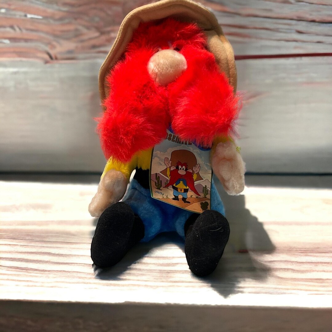 Warner Bros Looney Tunes YOSEMITE SAM Vtg Plush 1993 10+” Stuffed Toy ...