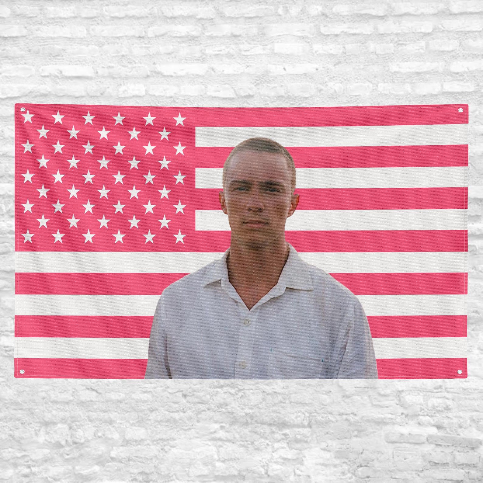 Personalized Rafe Cameron & Drew Starkey Photo Flag! Pink USA America ...