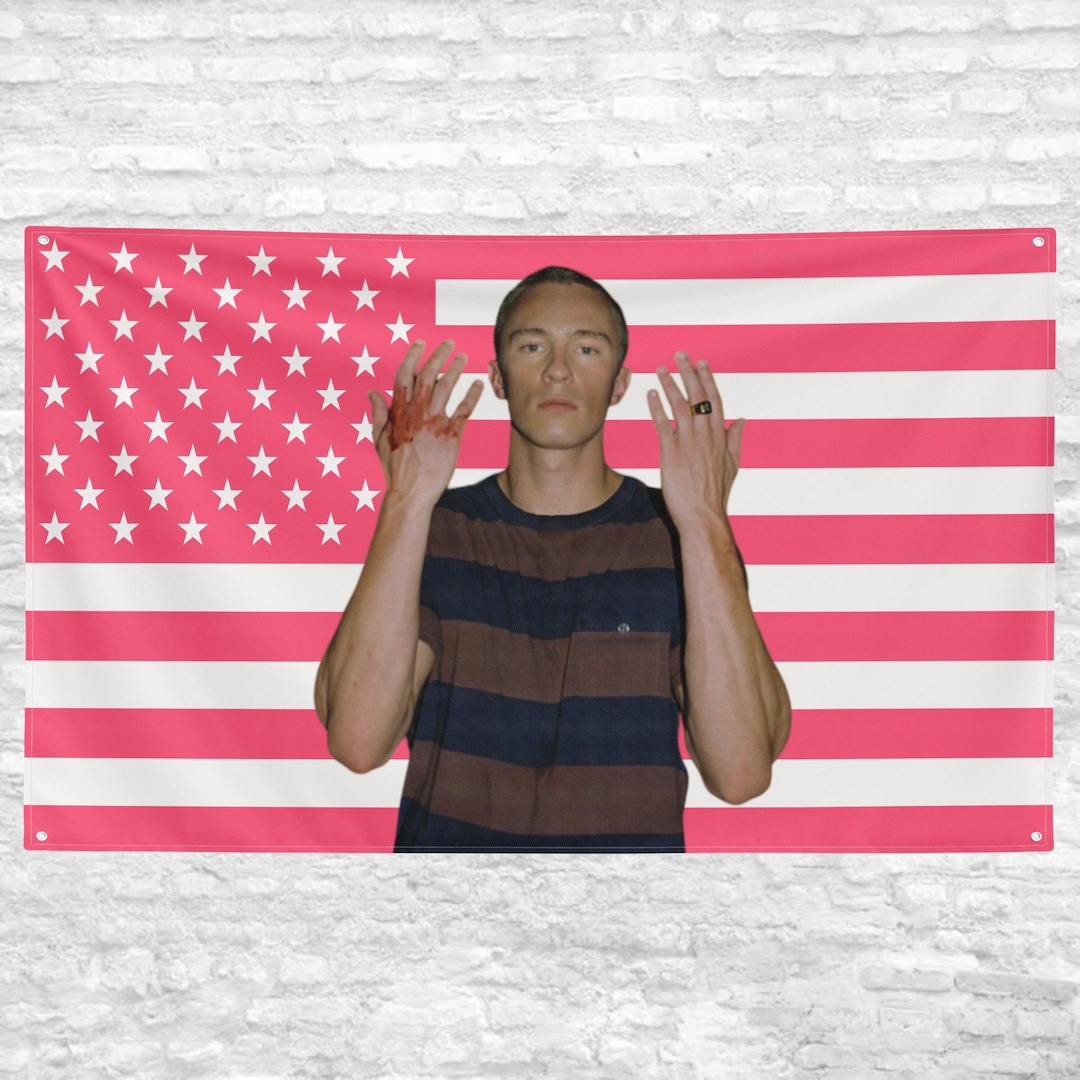 Custom Rafe Cameron & Drew Starkey Photo Flag! Pink USA America Flag ...