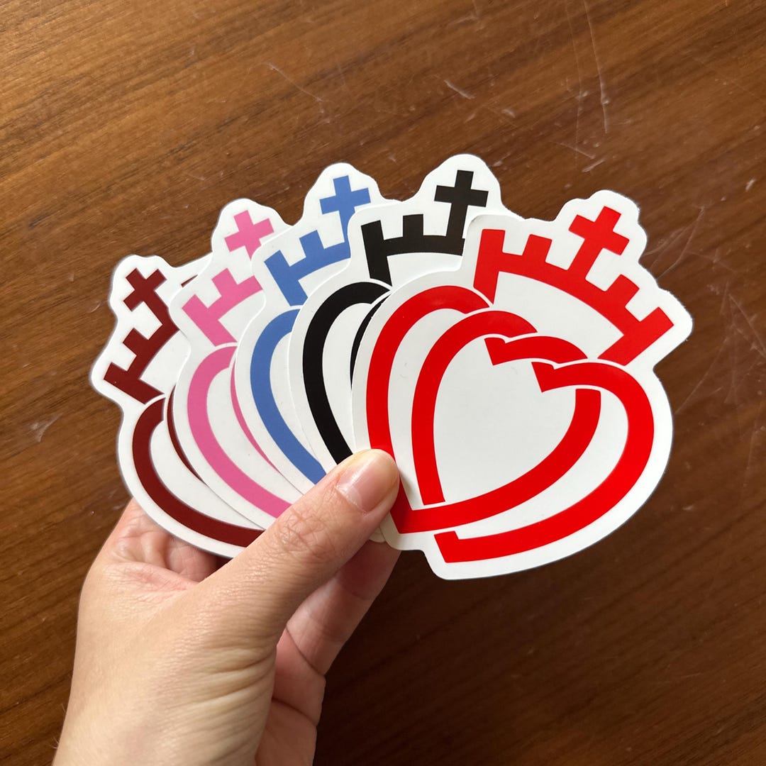 Catholic Stickers - Latin Mass Decals, Christian, Vintage Religious ...