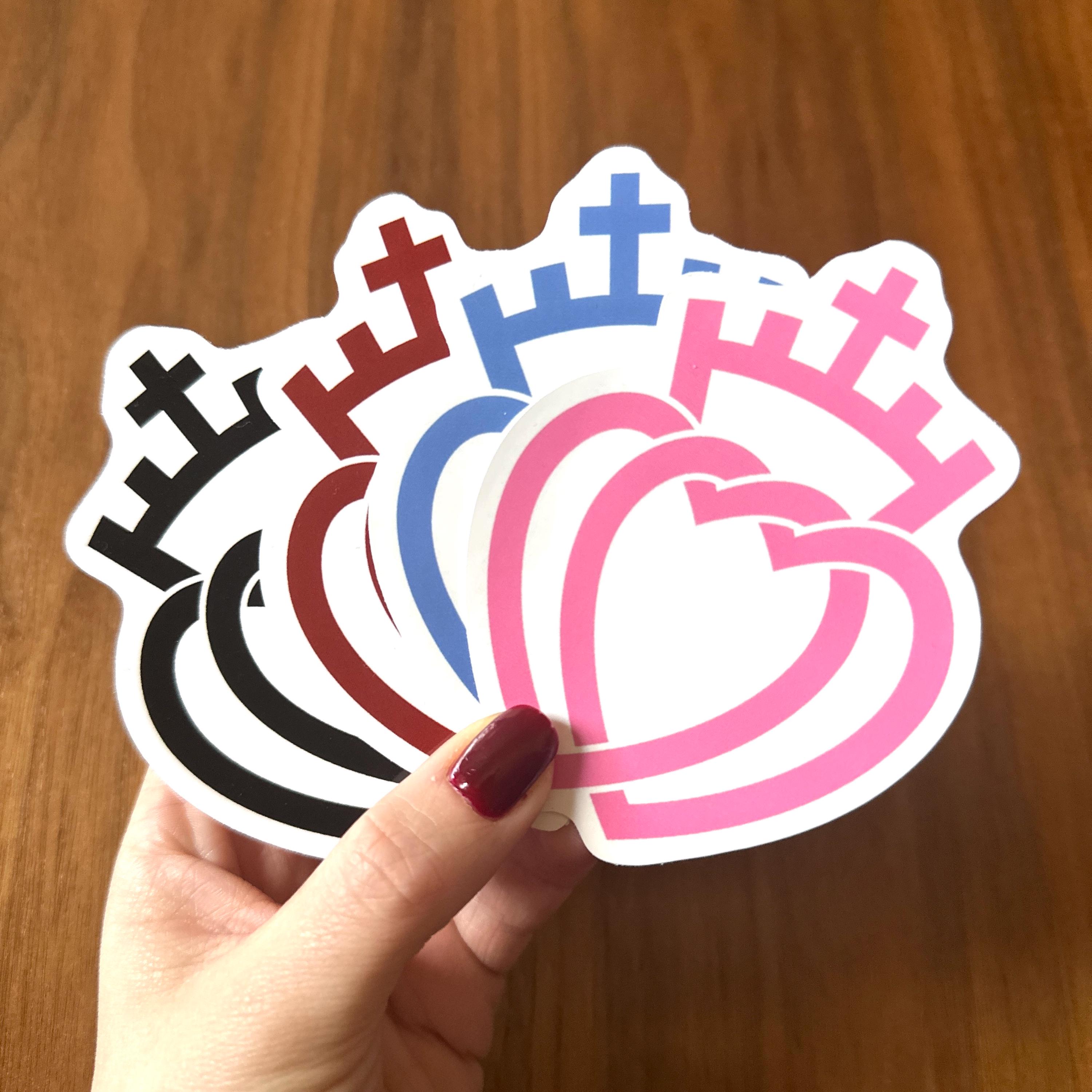 Catholic Stickers - Latin Mass Decals, Christian, Vintage Religious ...