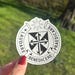 Catholic Stickers - Latin Mass Decals, Christian, Decal, Jesus Stickers ...