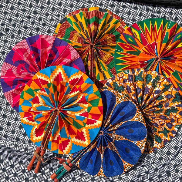 African Hand Fan - Etsy