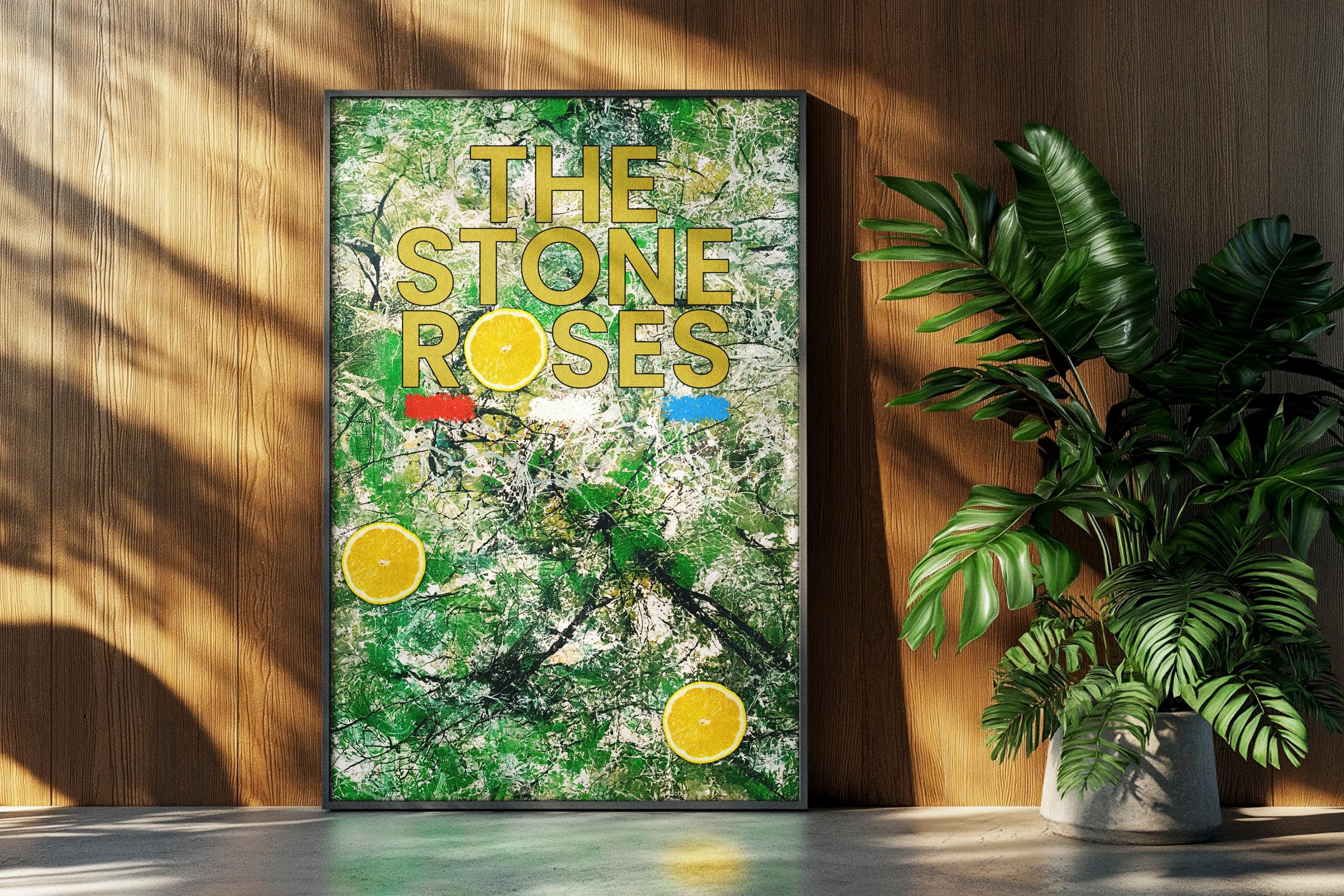 The Stone Roses Debut Album Poster: Retro Indie Rock Wall Art - Etsy