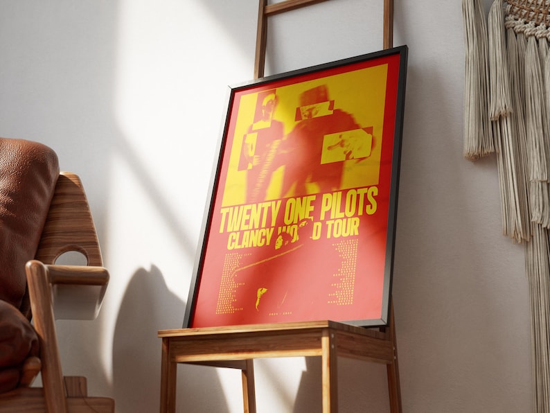Twenty One Pilots Poster - Clancy Poster - Twenty One Pilots Wall Art ...