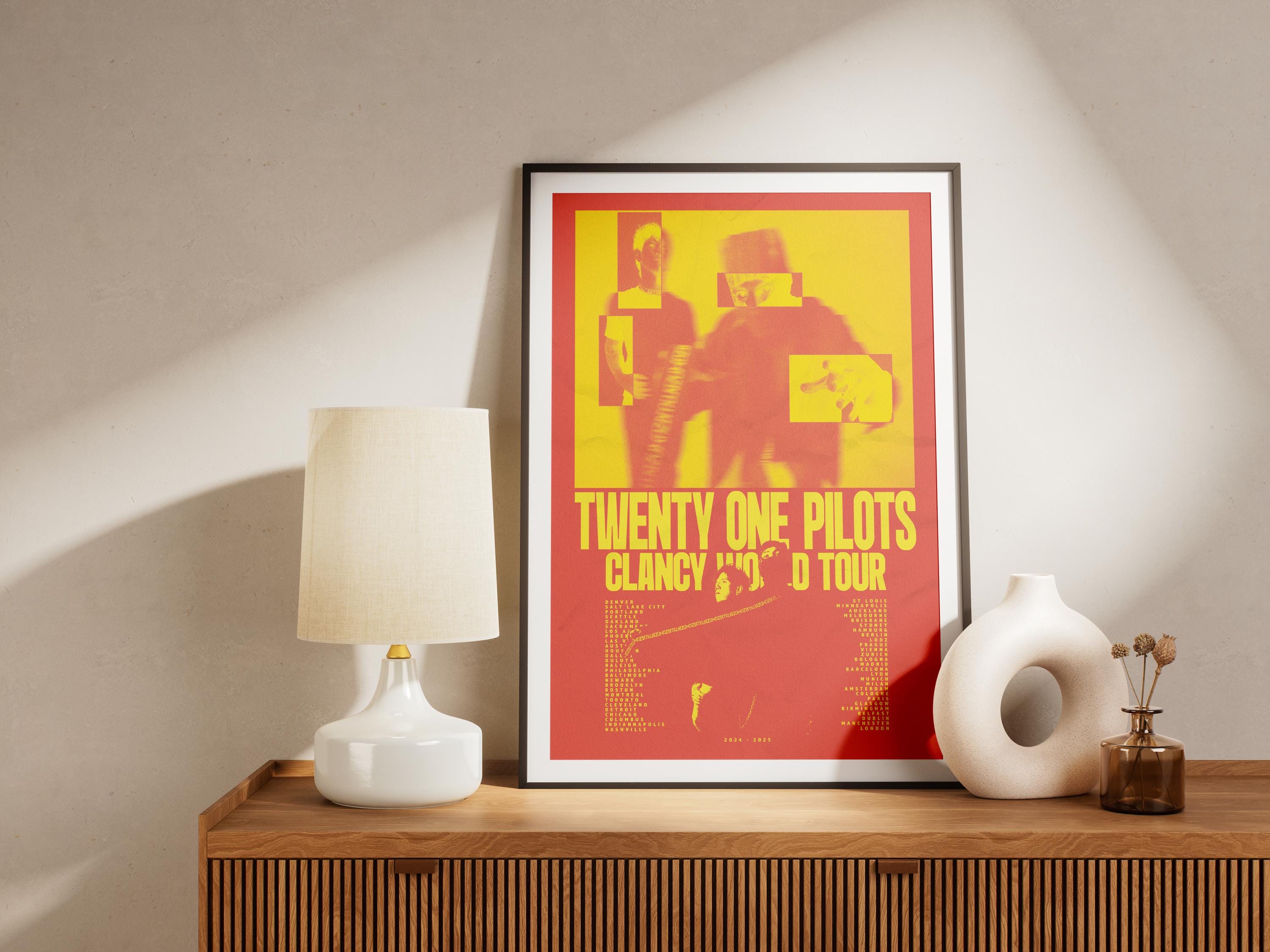 Twenty One Pilots Poster - Clancy Poster - Twenty One Pilots Wall Art ...