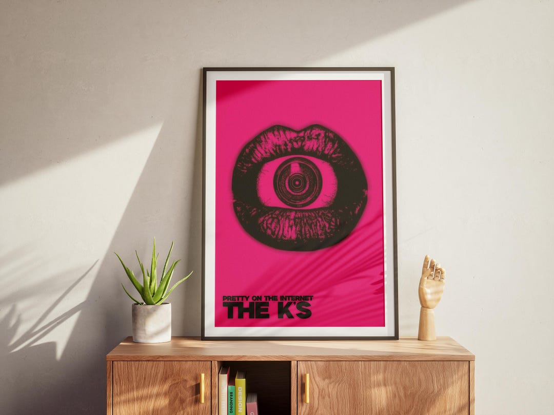 The K's Pretty on the Internet Poster: Indie Rock Music Print - Etsy UK