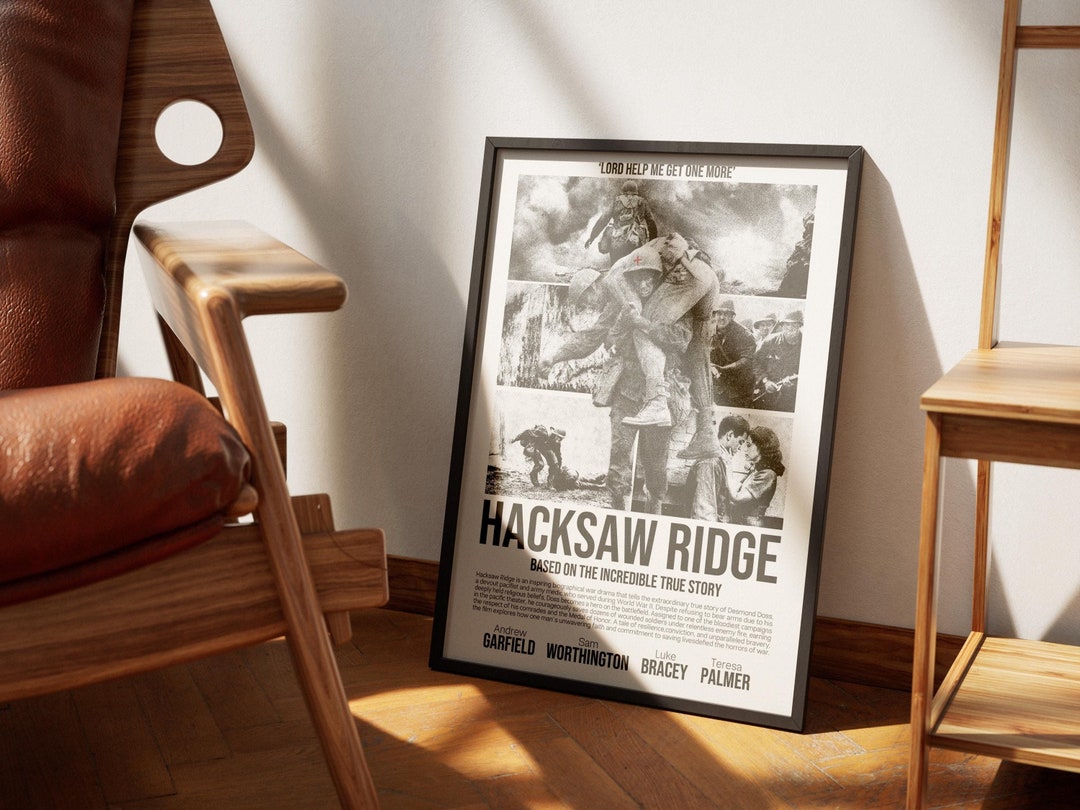 Hacksaw Ridge Movie Poster High Quality Wall Art - Etsy