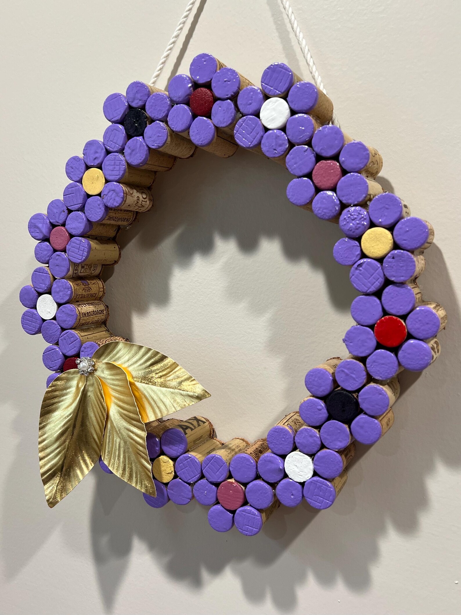 Seasonal Spring Floral Wine Cork Wreaths - Etsy