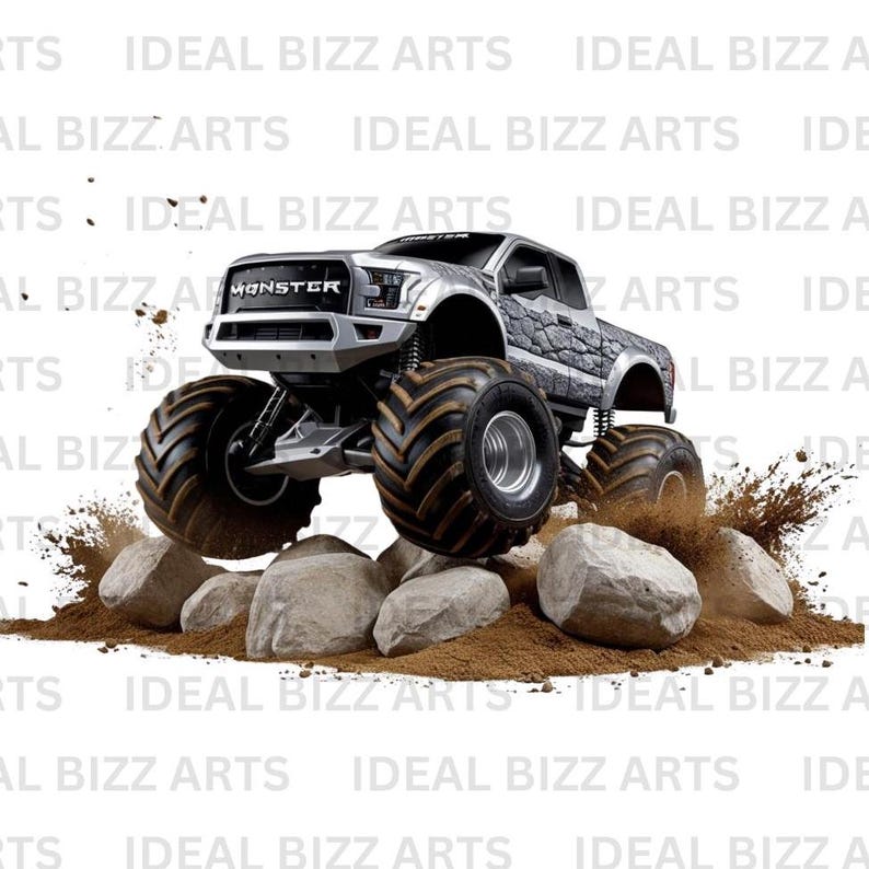 Monster Jam PNG Bundle | High-resolution | Transparent Background ...