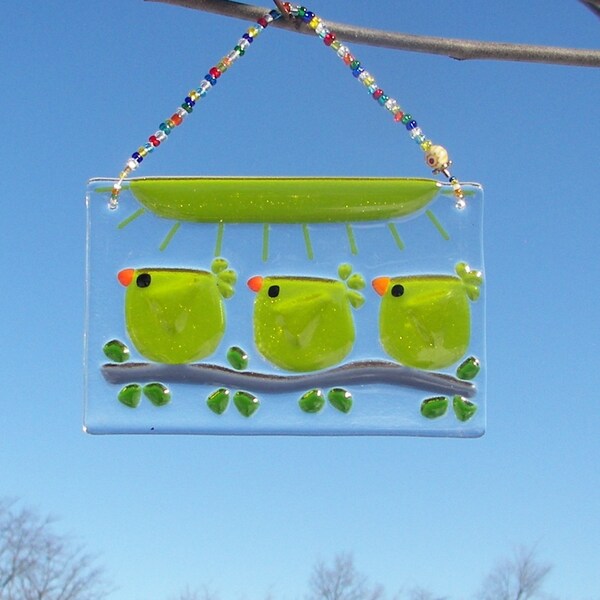 Spring Fused Glass - Etsy