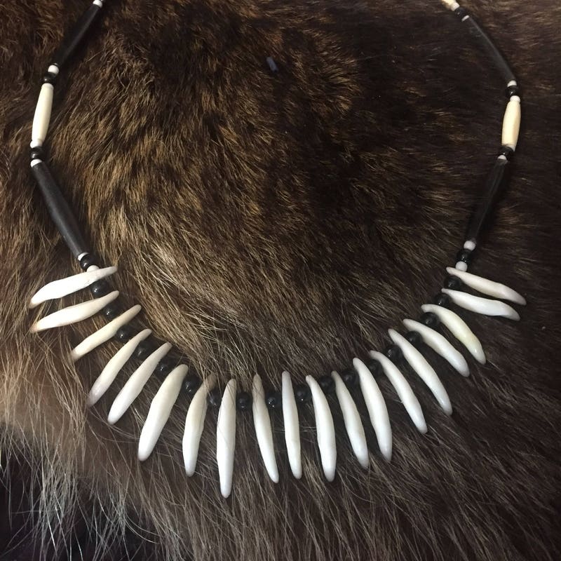 Real Wolf Tooth Necklace - Etsy