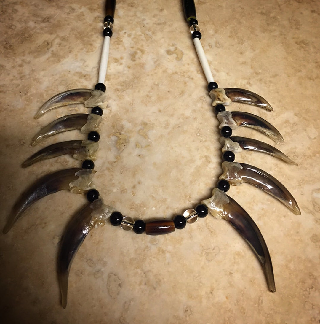 Badger Claw Necklace Native American Made - Etsy