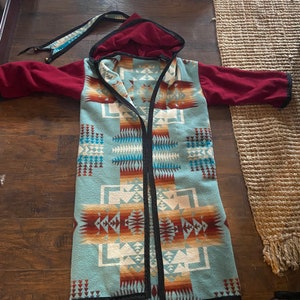 Wool Capote Coat Native American Made Fur Trader Rendezvous Clothing ...