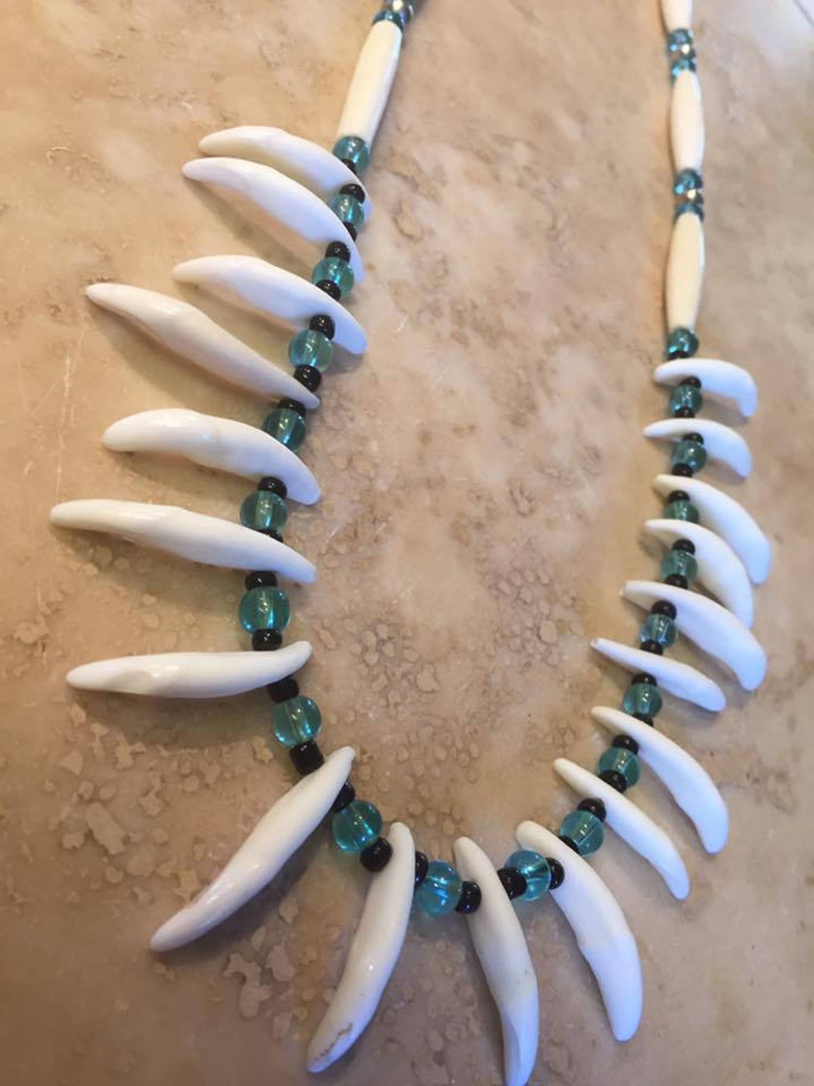 Native American Made Coyote Tooth Necklace ONE Only - Etsy