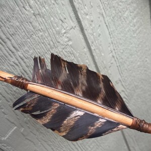 Native American Made Arrow W/ Certificate of Authenticity Primitive ...