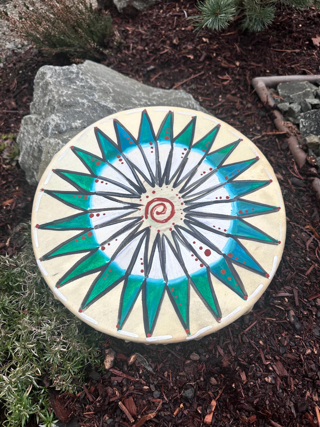 Ram Drum Native American Drum Native Made COA 12 - Etsy