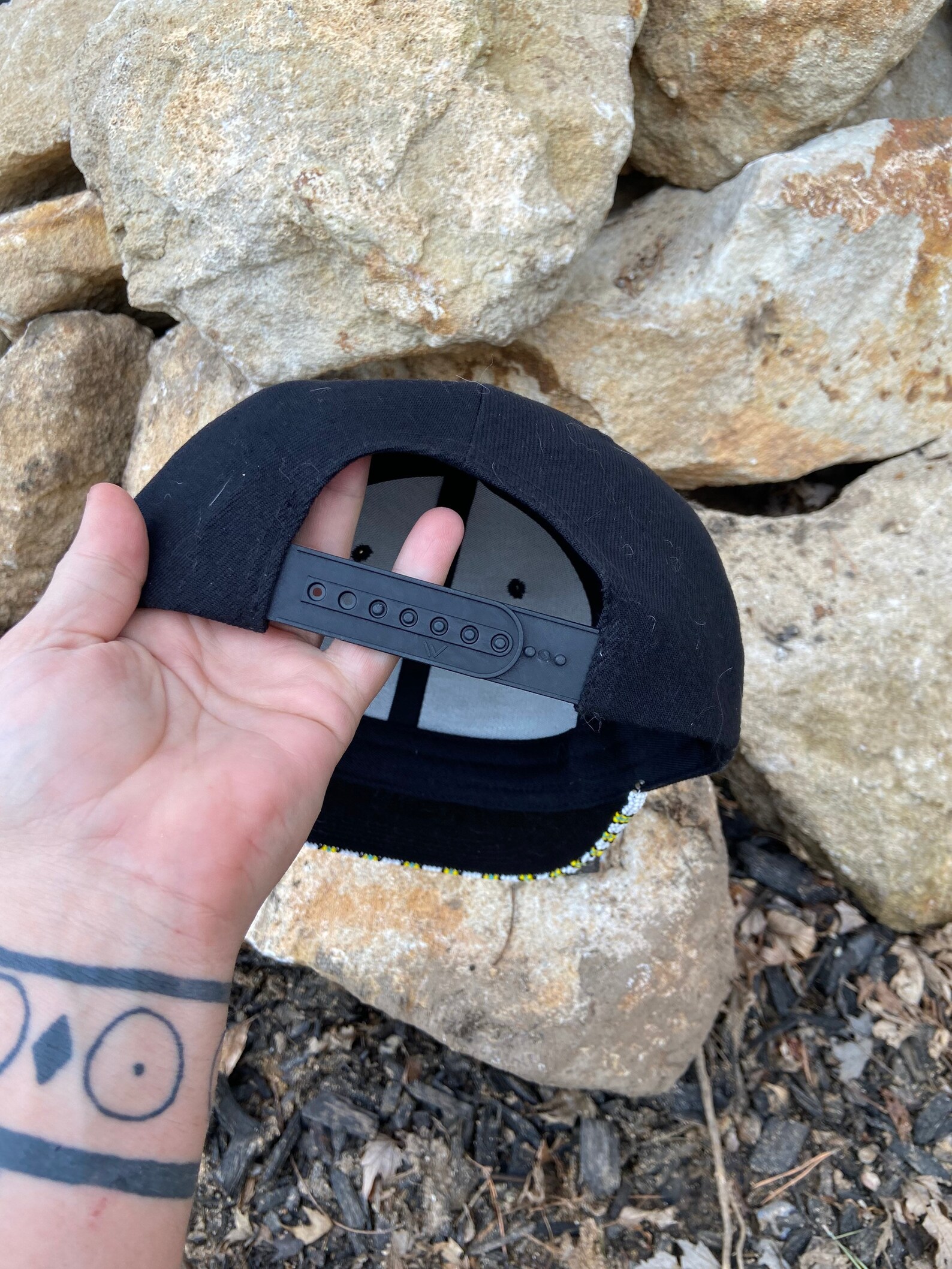 Beaded Native American Hat by American Indian Artist - Etsy