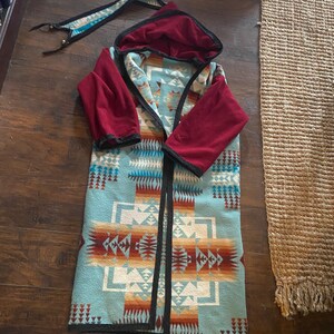 Wool Capote Coat Native American Made Fur Trader Rendezvous Clothing ...