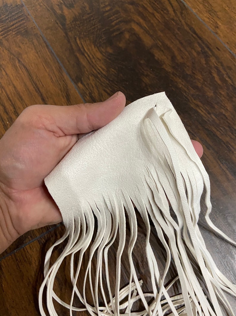 Buckskin Hair Wraps Native American Made Commercial Tanned Hide 1 Set ...