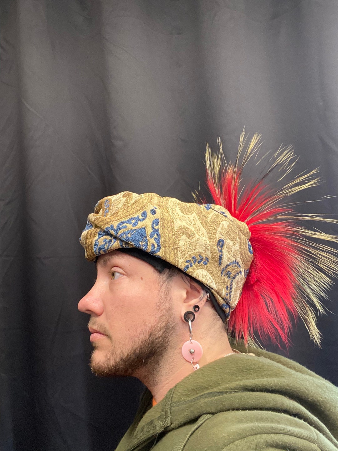 Cherokee Turban Native American Made Traditional Headwear - Etsy