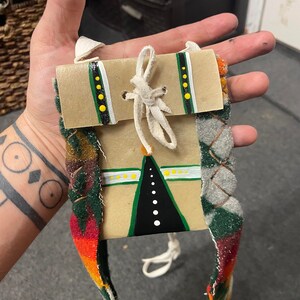 Native American Made Parfleche Bag Geometric Designs - Etsy