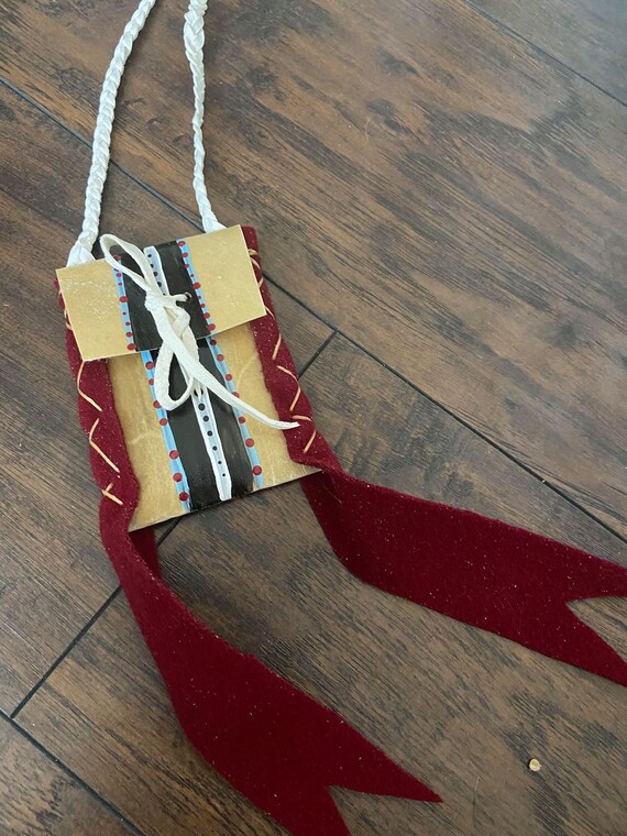 Native American Made Parfleche Bag Geometric Designs - Etsy