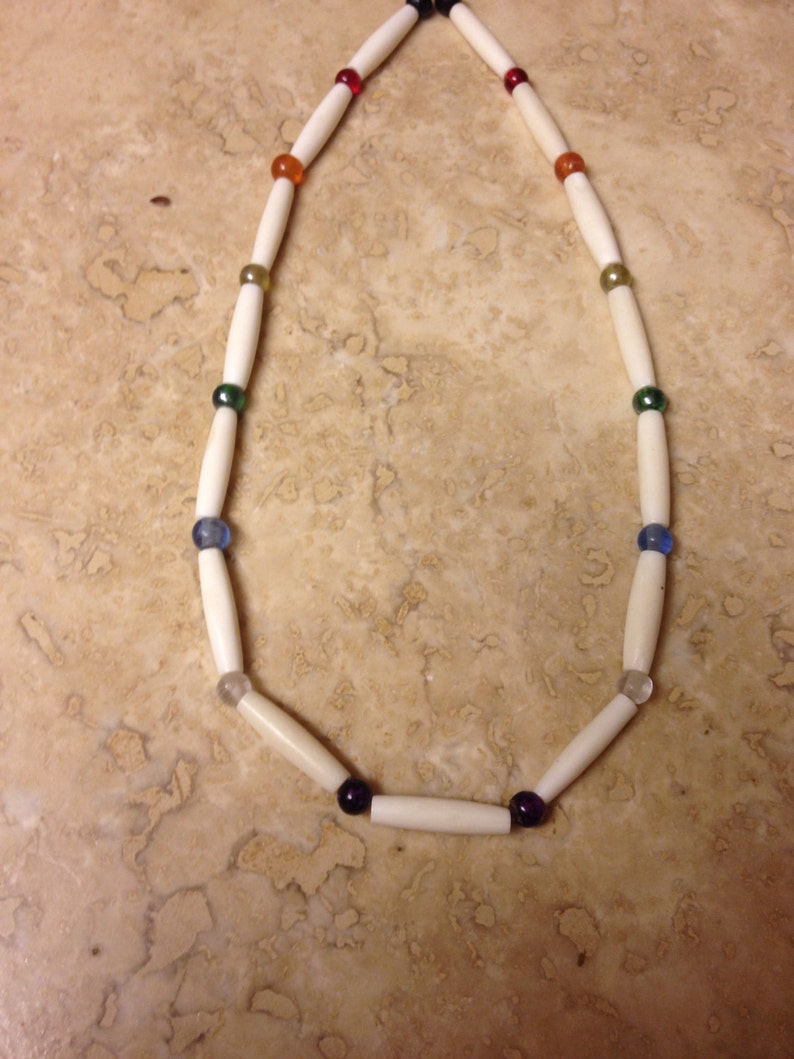 Two Spirit necklace Native American Made | Etsy