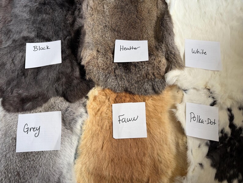 Rabbit Fur Loincloth Soft Leather Hides Wild - Etsy