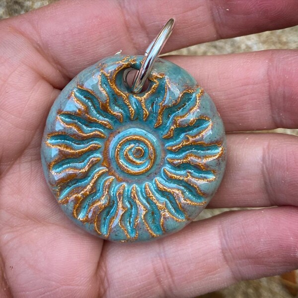 Ceramic Pendant - Etsy