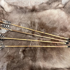 Native American Made Arrow W/ Certificate of Authenticity Primitive ...