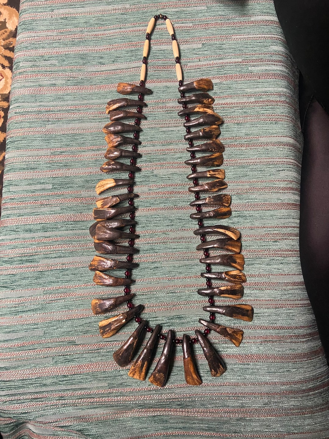 Buffalo Tooth Necklace Native American Made - Etsy