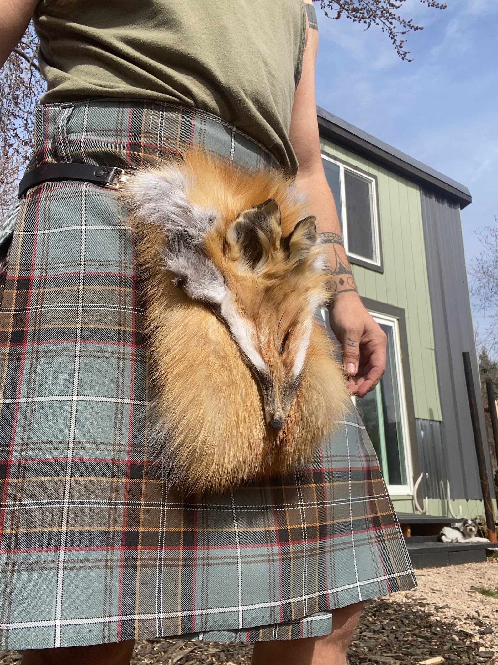 Mask Sporran Fox Traditional Scottish Kilt Accessory - Etsy